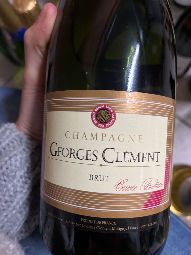 NV Georges Clément Champagne Brut Cuvée Tradition, France, Champagne ...