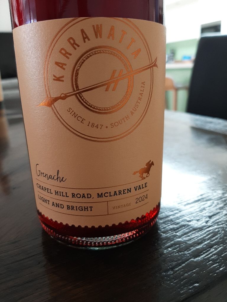 2024 Karrawatta Grenache Light and Bright, Australia, South Australia, Fleurieu, McLaren Vale ...