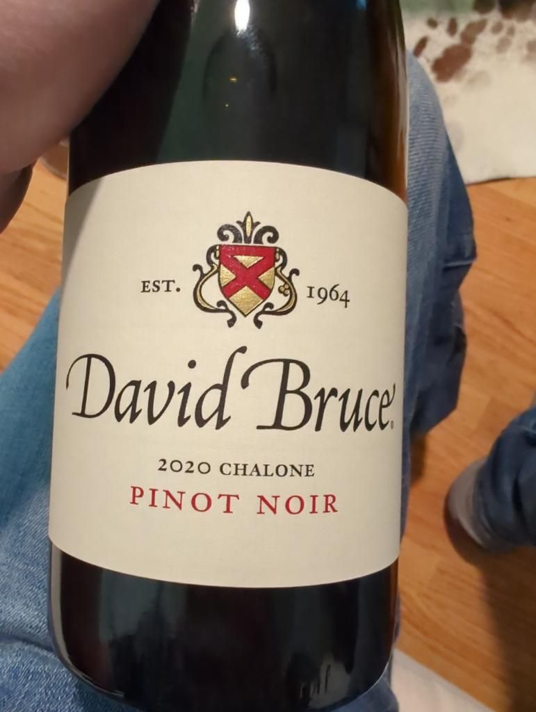 2020 David Bruce Pinot Noir Chalone Vineyard, USA, California, Central ...
