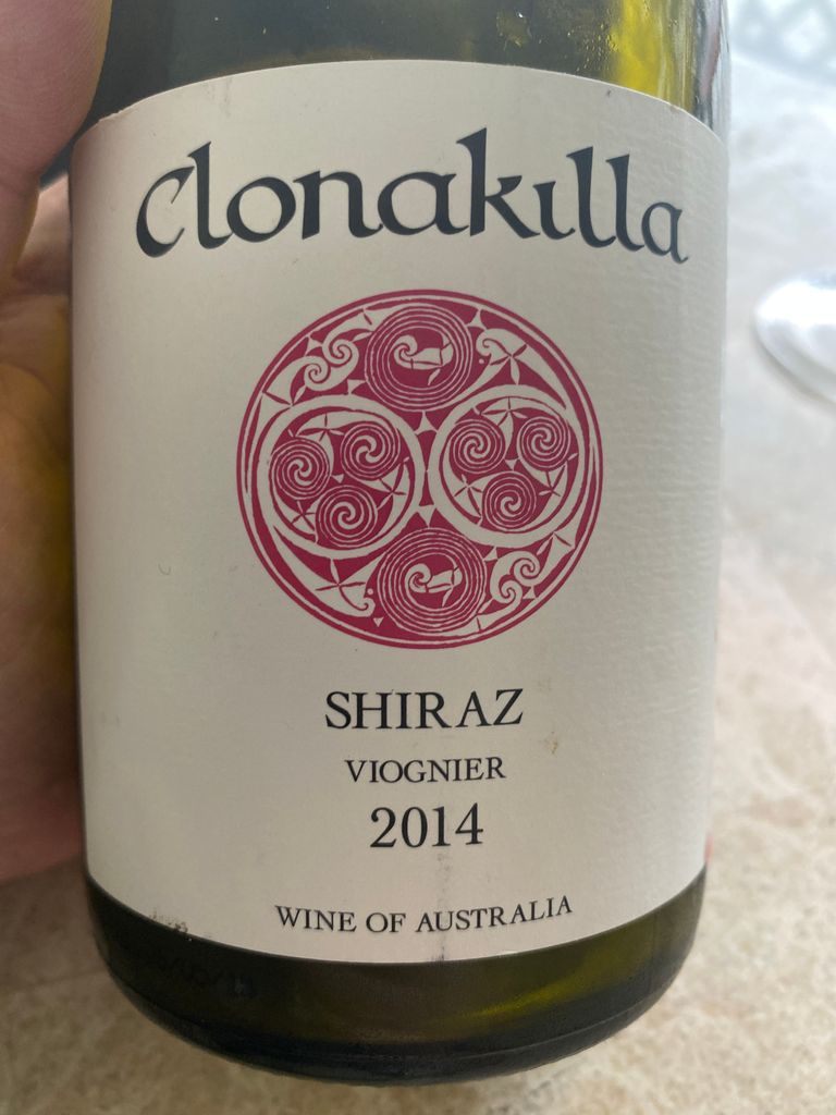 2014 Clonakilla Shiraz Viognier, Australia, New South Wales, Southern ...