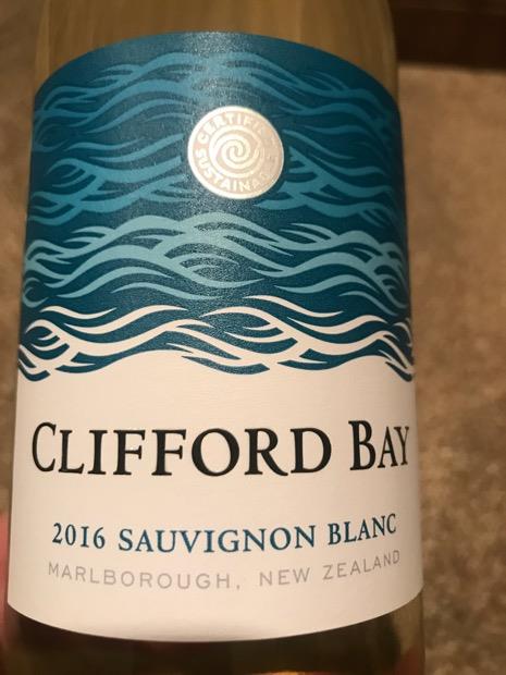 2016 Clifford Bay Sauvignon Blanc, New Zealand, South Island ...
