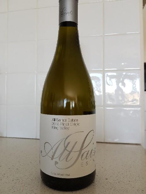 2024 All Saints Estate Pinot Grigio, Australia, Victoria, North East ...