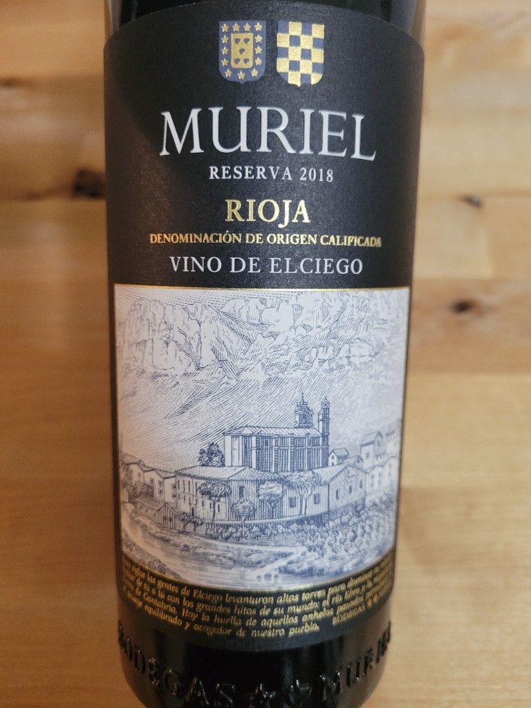 2019 Bodegas Muriel Rioja Reserva Vino de Elciego, Spain, La Rioja ...