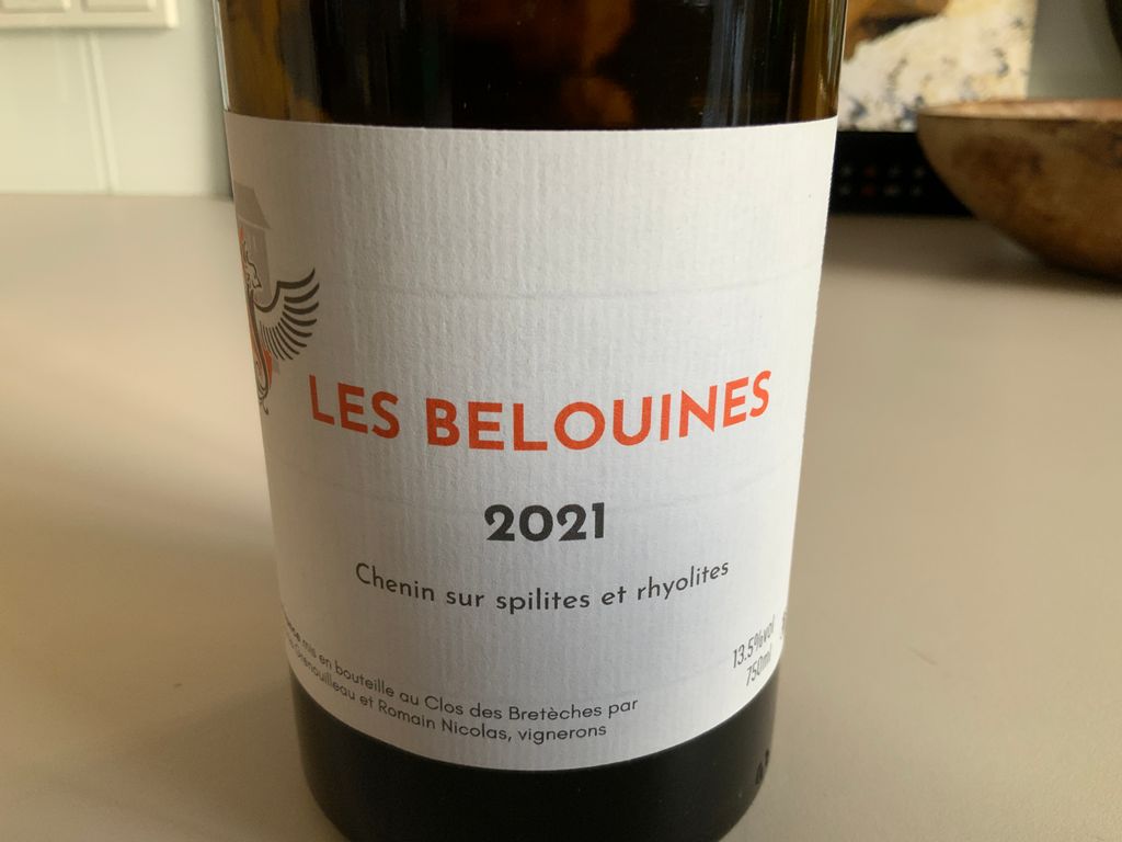 2021 Clos des Brétèches Vin de France Les Belouines, France, Loire ...