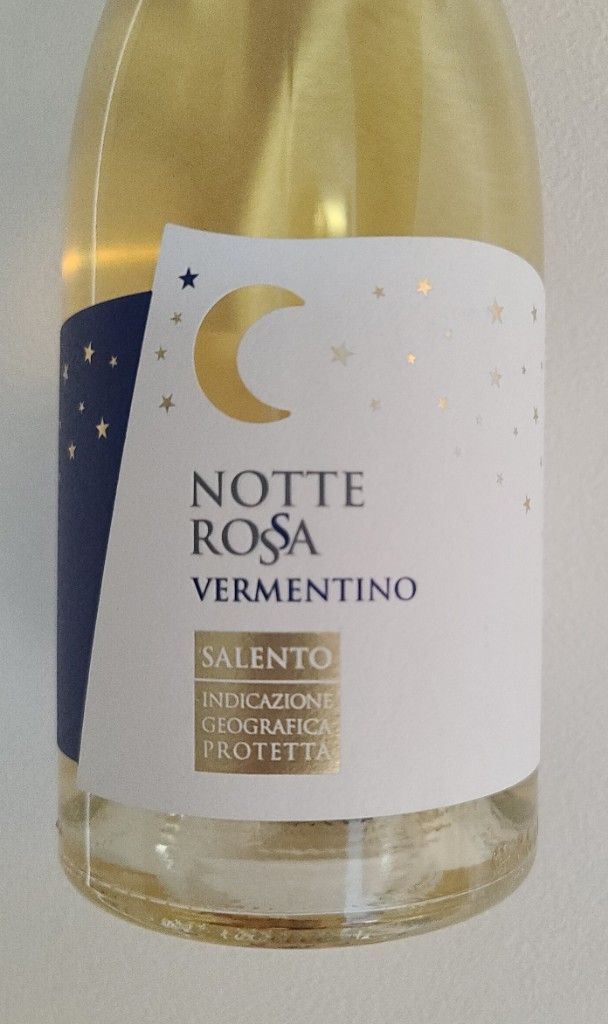 2020 Notte Rossa Vermentino Salento IGT, Italy, Puglia, Salento IGT ...