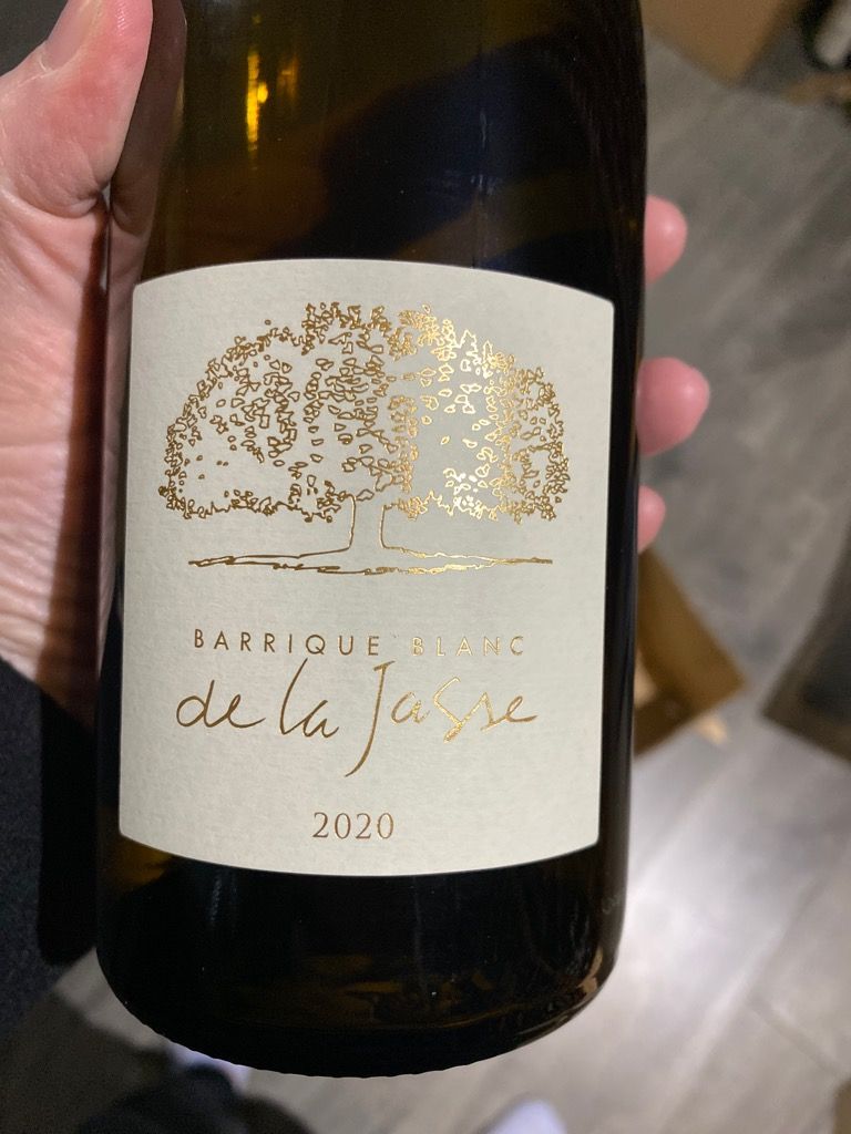 2020 Domaine de la Jasse Barrique Blanc, France, Languedoc Roussillon ...