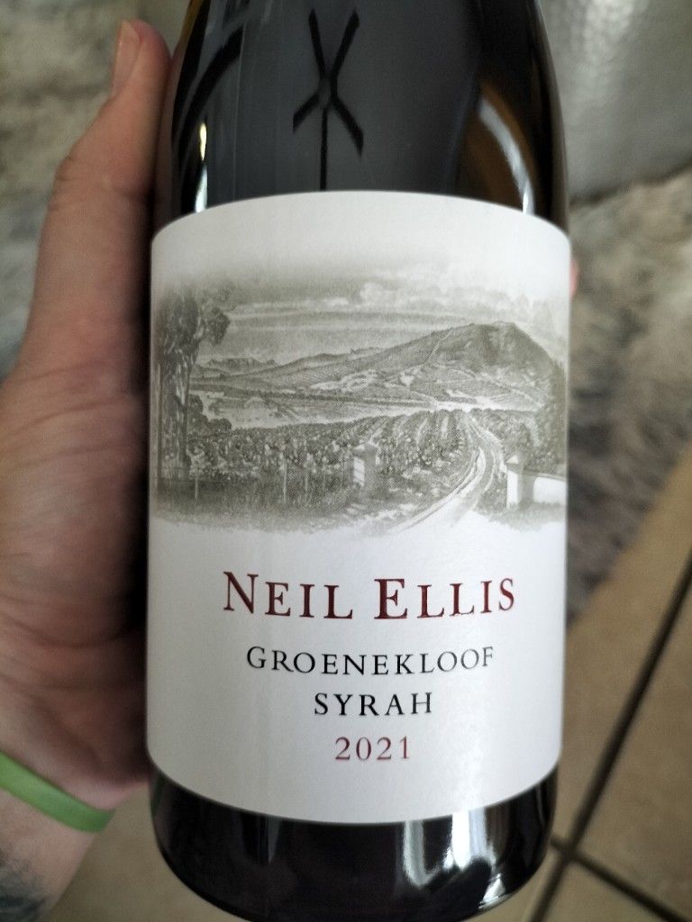 2021 Neil Ellis Shiraz Groenekloof, South Africa, Coastal Region ...