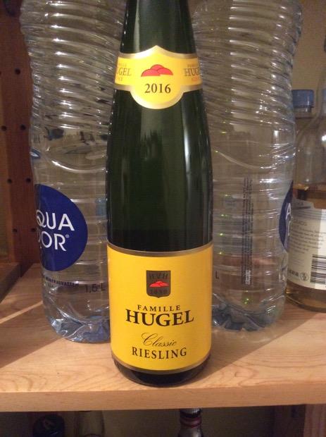 2016 Hugel Riesling Classic, France, Alsace - CellarTracker