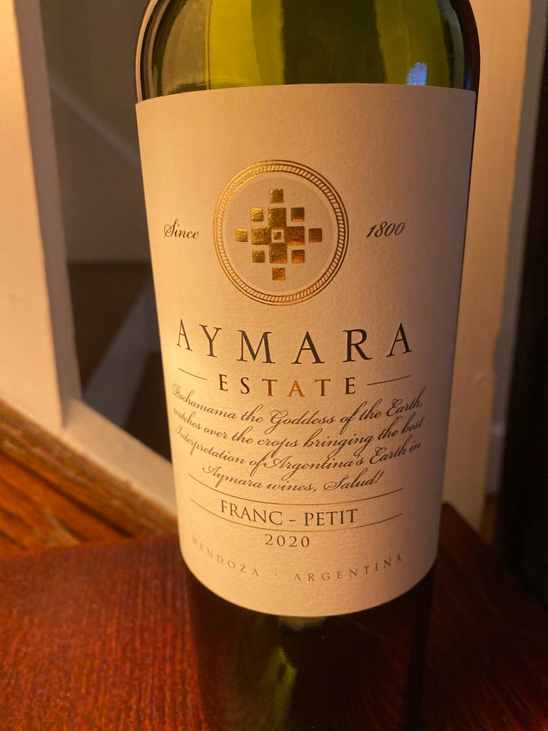 2019 Antis Aymara Estate Franc-Petit, Argentina, Mendoza - CellarTracker