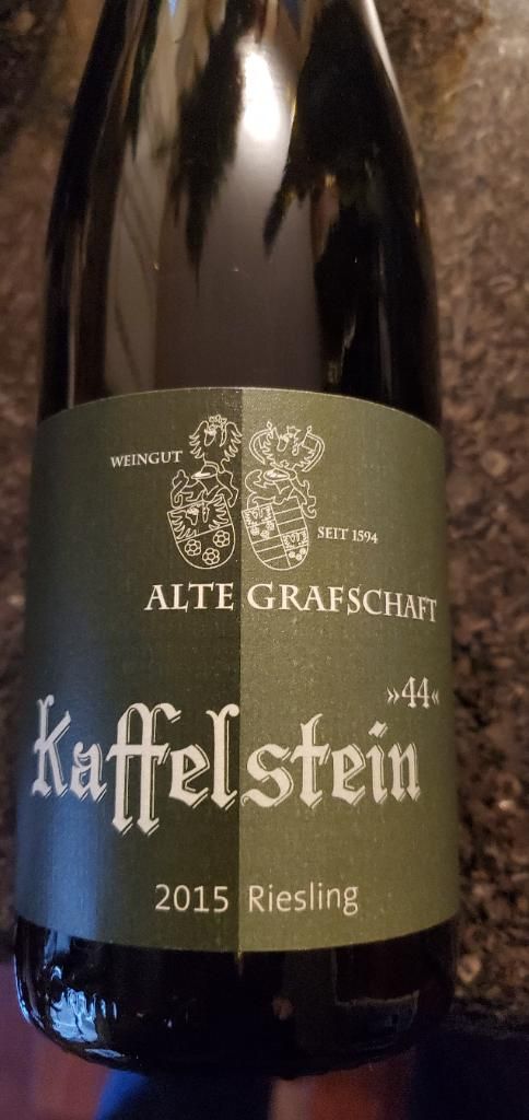 2015 Alte Grafschaft Riesling Kreuzwertheimer Kaffelstein, Germany ...