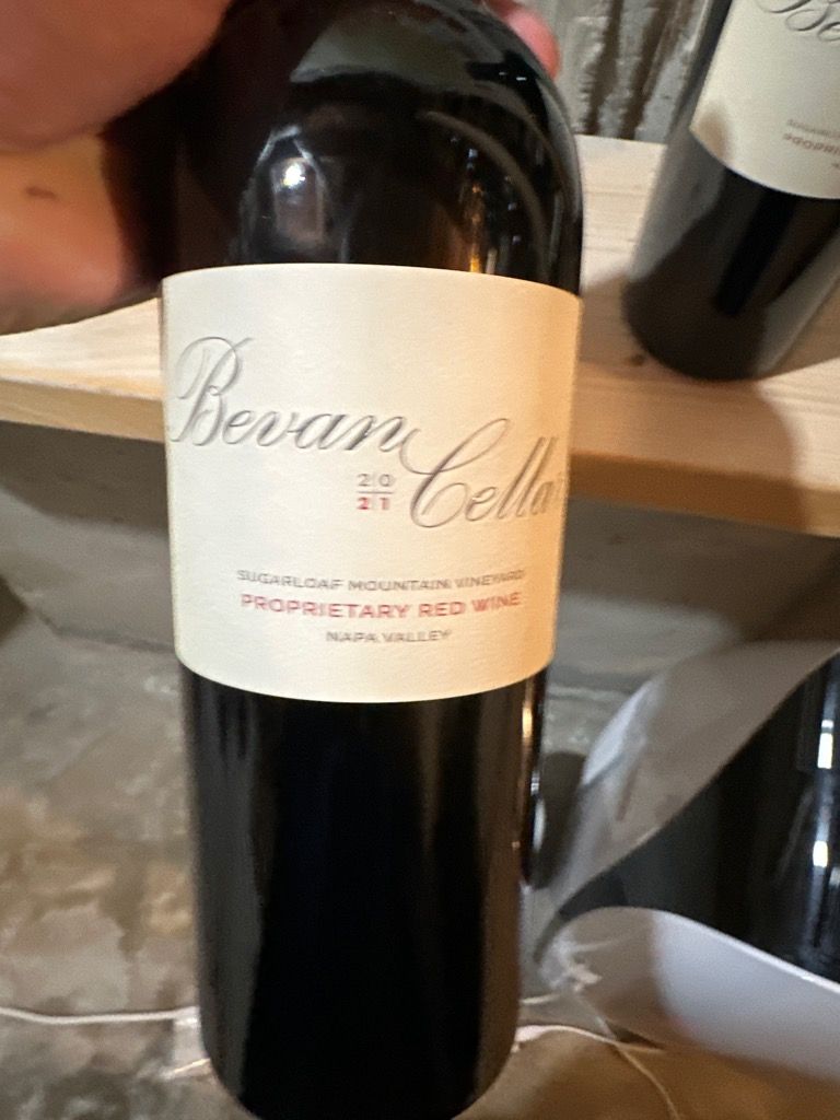 2021 Bevan Cellars Proprietary Red Sugarloaf Mountain Vineyard, USA ...