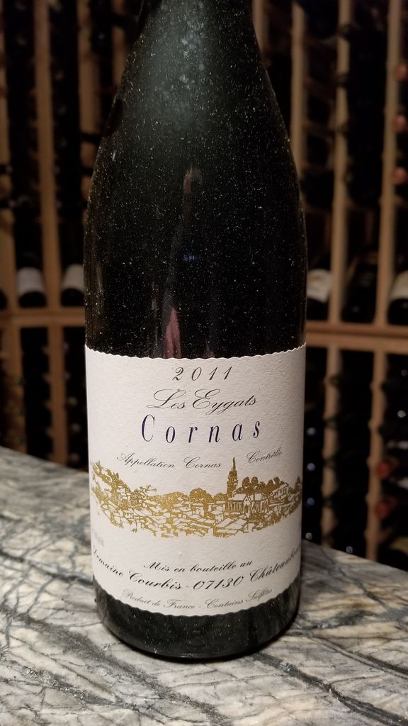 2011 Domaine Courbis Cornas Les Eygats, France, Rhône, Northern Rhône ...