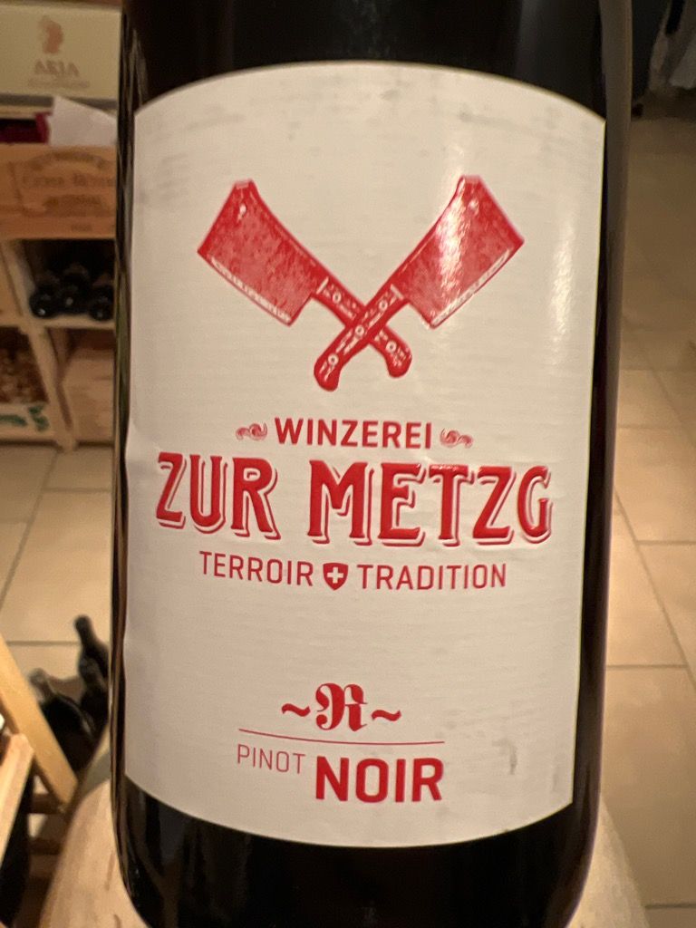 2015 Winzerei zur Metzg Pinot Noir "R", Switzerland, Eastern ...