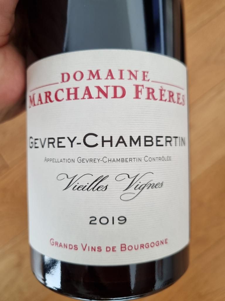 2019 Domaine Marchand Freres Gevrey-Chambertin Vieilles Vignes, France ...