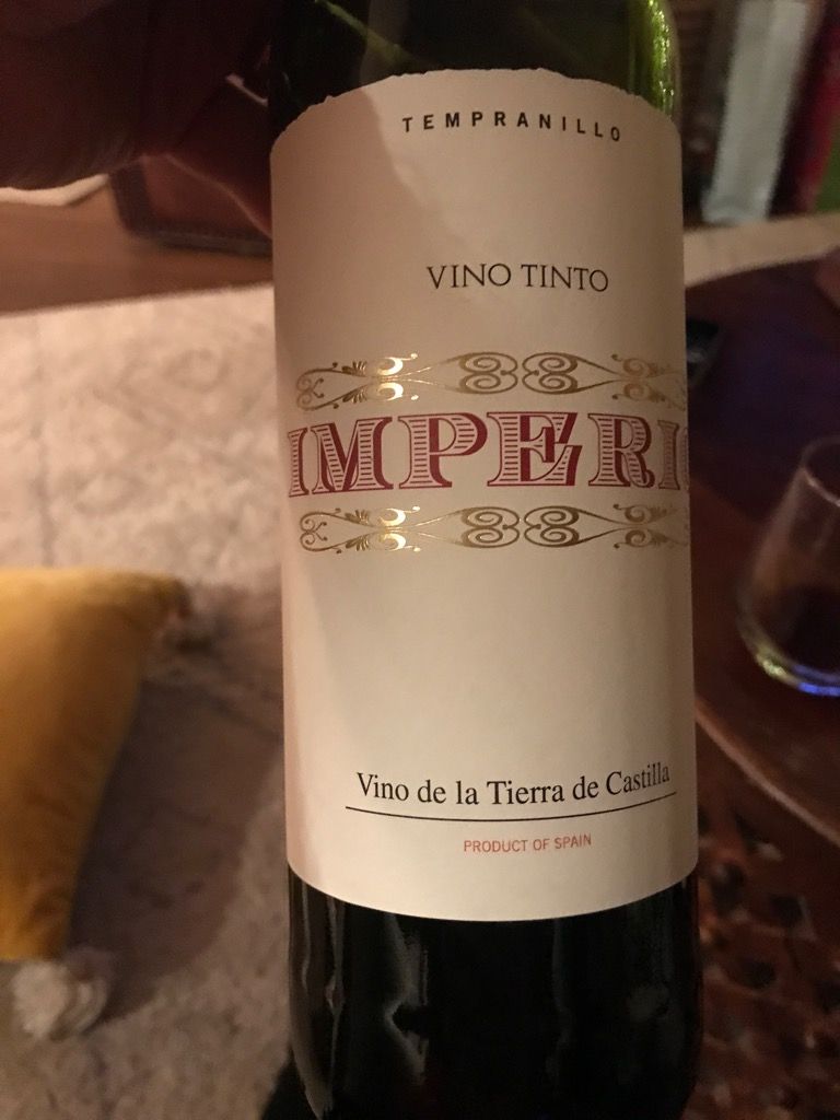 2020 Imperio Tempranillo Valdepeñas, Spain, Castilla-La Mancha ...