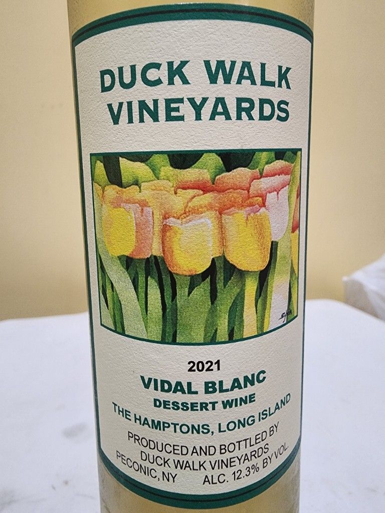 2020 Duck Walk Vineyards Vidal, USA, New York, Long Island, The ...