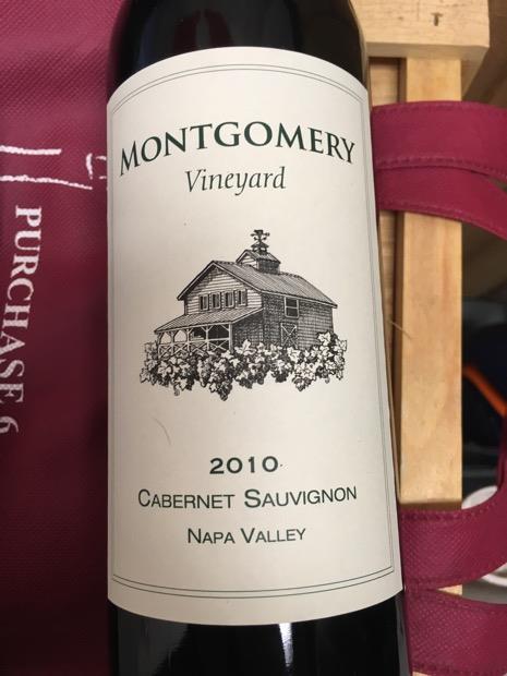 2011 Montgomery Vineyard Cabernet Sauvignon, USA, California, Napa ...