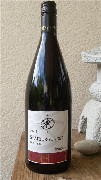 2016 Karl Wegner & Sohn Dürkheimer Spätburgunder trocken, Germany ...