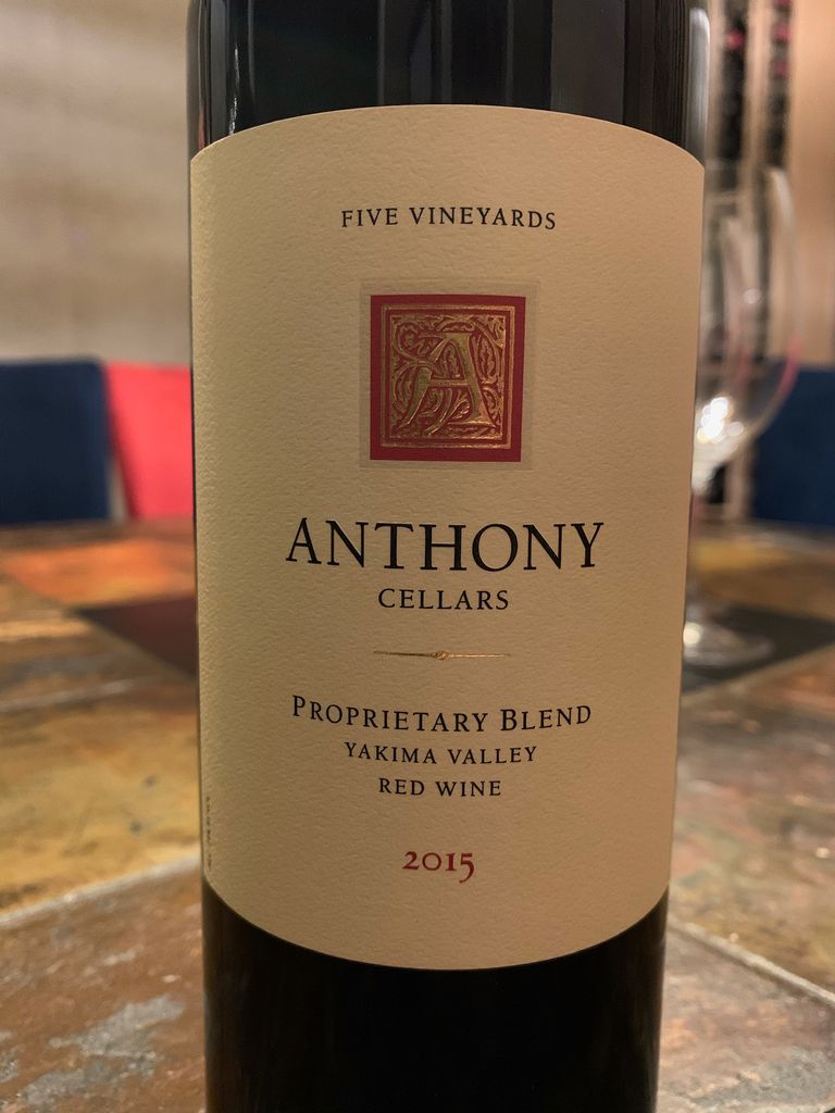 Anthony Cellars - CellarTracker