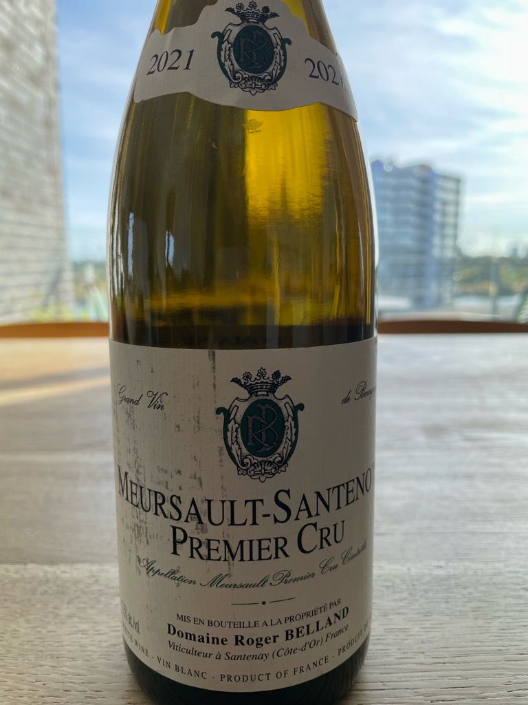 2021 Domaine Roger Belland Meursault 1er Cru Santenots, France ...
