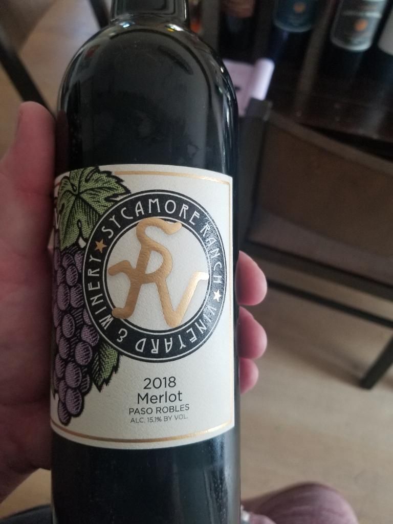 2020 Sycamore Ranch Vineyard & Winery Merlot, USA, California ...