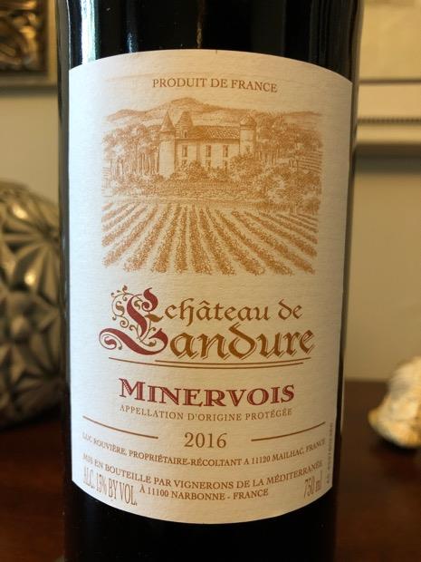 2016 Château de Landure Minervois, France, Languedoc Roussillon ...