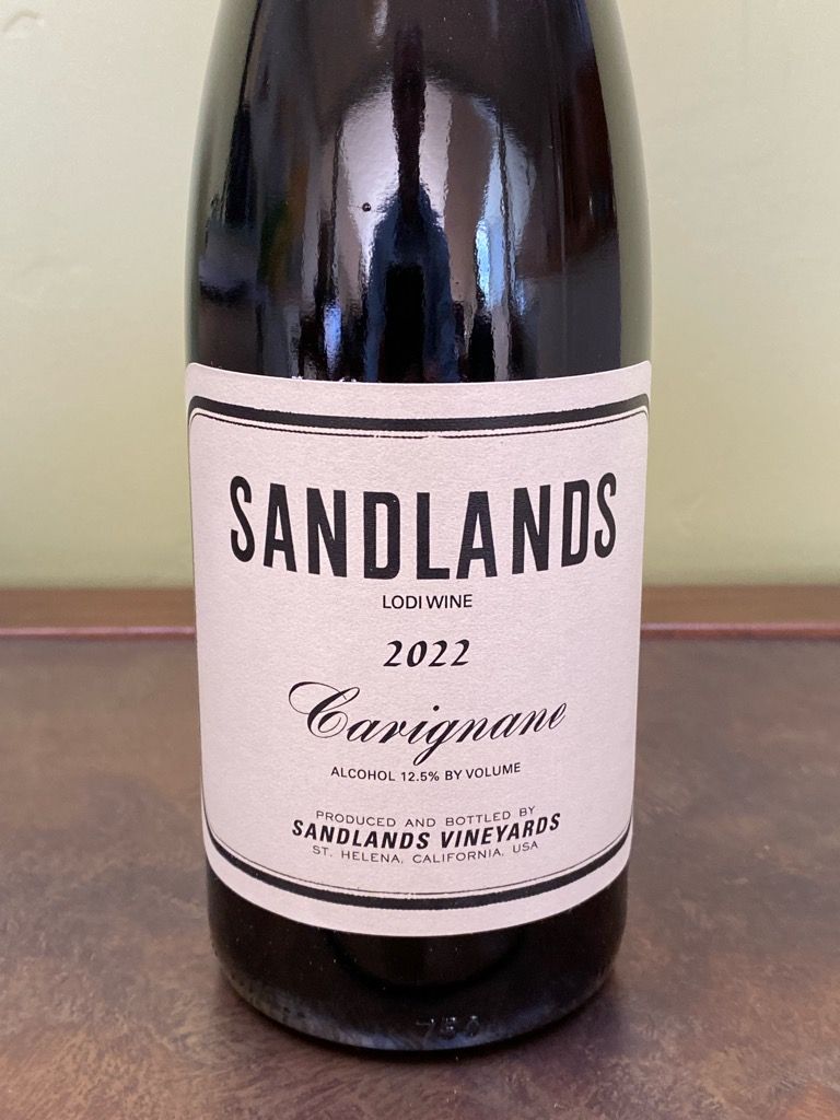 2022 Sandlands Carignane Lodi, USA, California, Central Valley, Lodi ...