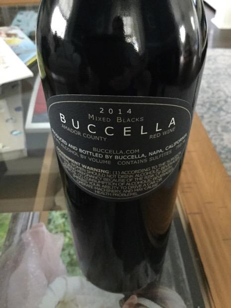 2014 Buccella Mixed Blacks, USA, California, Sierra Foothills, Amador ...