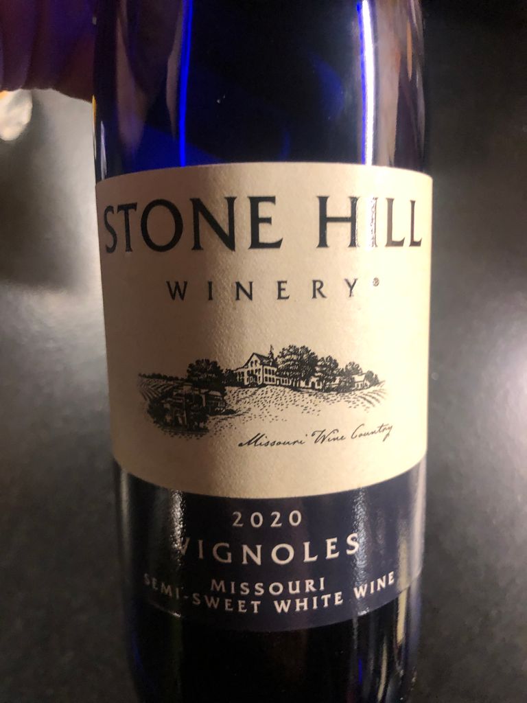 2021 Stone Hill Vignoles, USA, Missouri, Hermann - CellarTracker