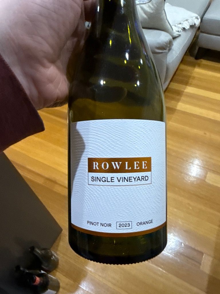 2023 Rowlee Wines Pinot Noir Single Vineyard, Australia, New South ...