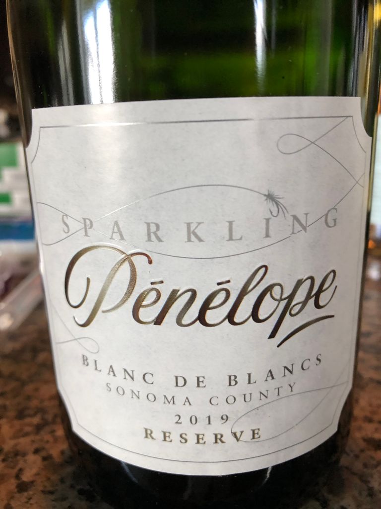 2020 Sparkling Penelope Reserve Blanc de Blancs, USA, California, Sonoma County - CellarTracker