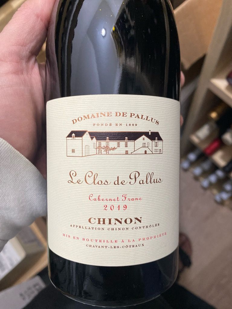 2019 Domaine de Pallus Chinon Le Clos de Pallus, France, Loire Valley ...