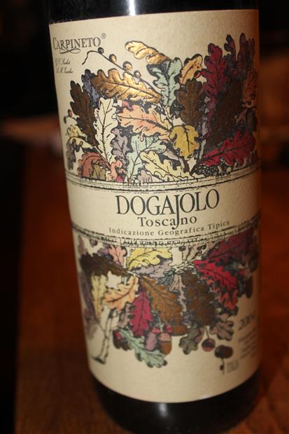 2004 Carpineto Dogajolo Rosso Toscana IGT, Italy, Tuscany, Toscana IGT ...