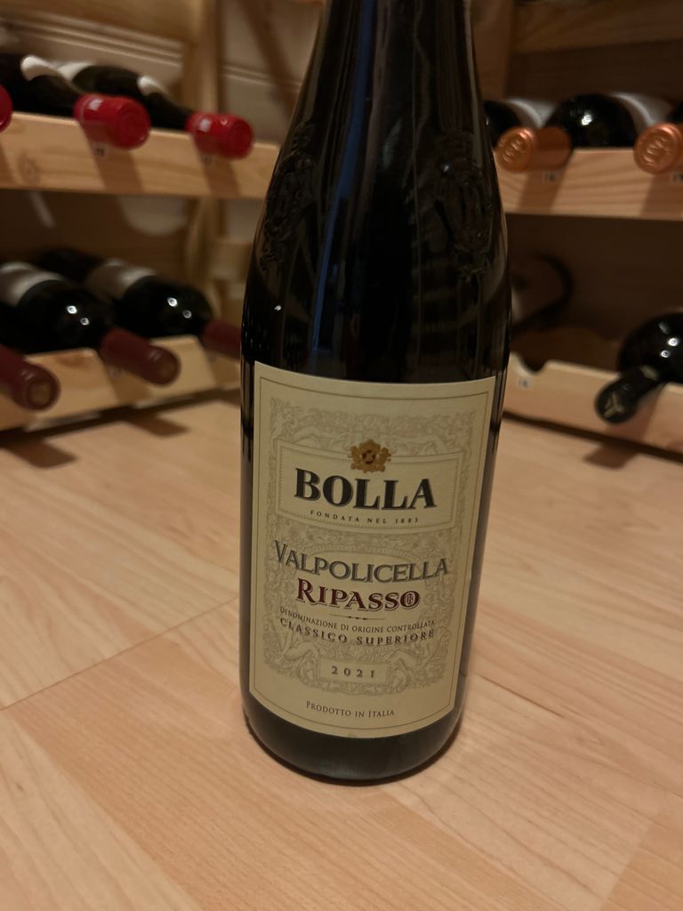 2021 Bolla Ripasso della Valpolicella Classico Superiore, Italy, Veneto ...