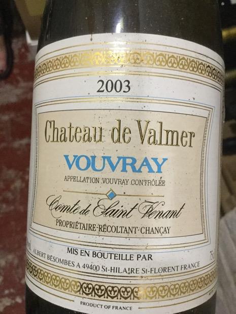 2003 Albert Besombes Vouvray, France, Loire Valley, Touraine, Vouvray ...