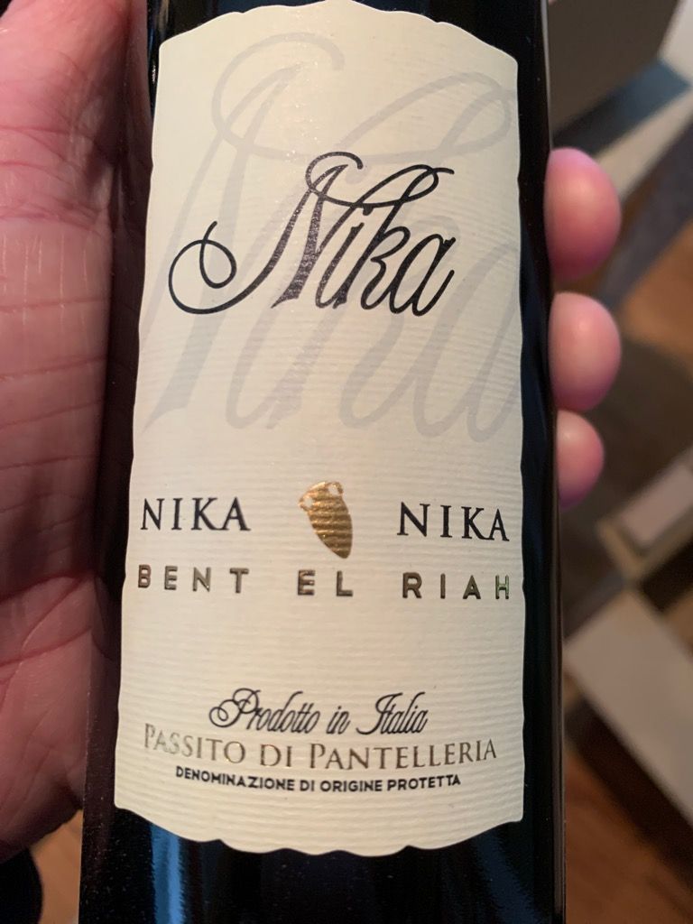2017 Nika Passito di Pantelleria Bent-el Riah, Italy, Sicily, Passito ...