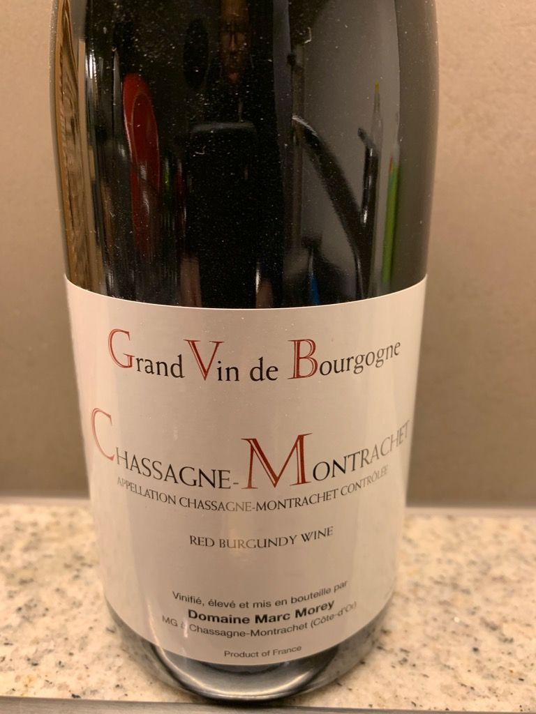 2018 Domaine Marc Morey & Fils Chassagne-Montrachet 1er Cru Morgeot ...
