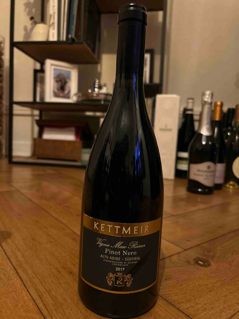 2017 Kettmeir Pinot Nero Alto Adige - Südtirol Riserva Maso Reiner ...