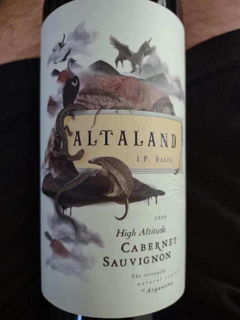 2020 Altaland Cabernet Sauvignon, Argentina, Valles Calchaquíes, Salta ...