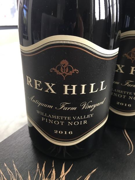 2016 Rex Hill Pinot Noir Jacob-Hart Vineyard, USA, Oregon, Willamette ...