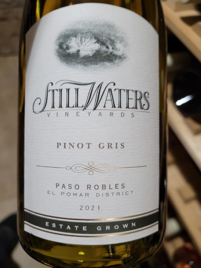 2021 Still Waters Vineyards Pinot Gris, USA, California, Central Coast ...