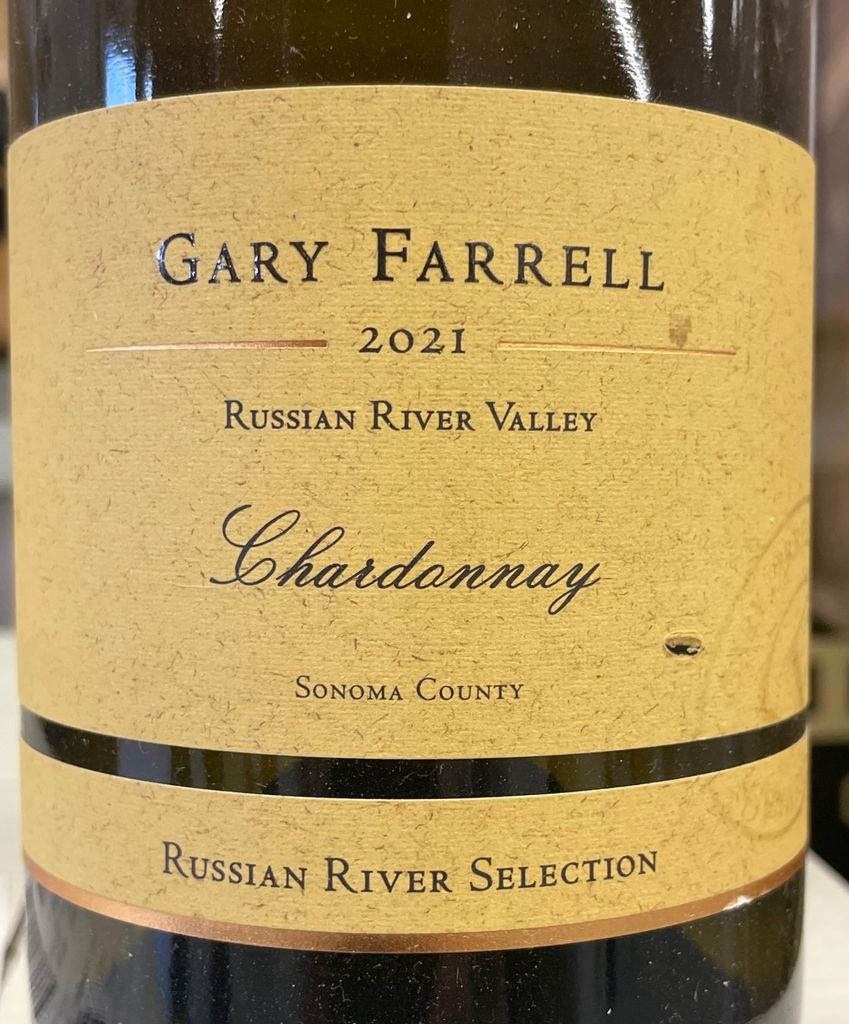 2021 Gary Farrell Chardonnay Russian River Selection, USA, California ...