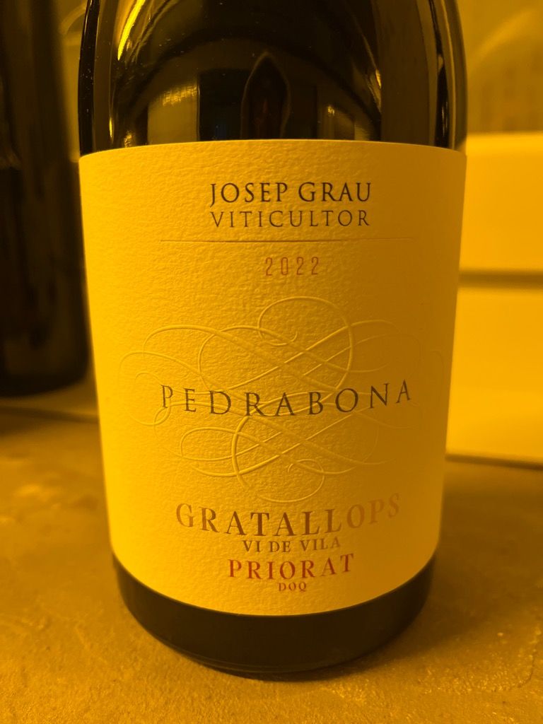 2023 Josep Grau Viticultor Priorat Pedrabona, Spain, Catalunya, Priorat ...