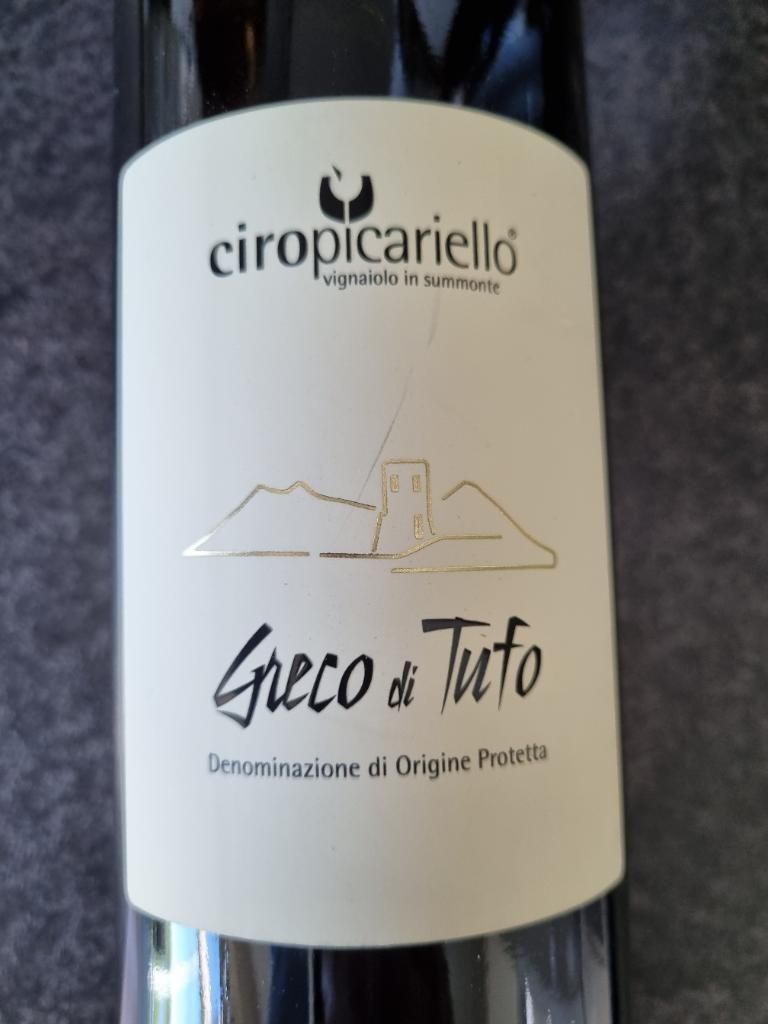 2022 Ciro Picariello Greco di Tufo, Italy, Campania, Greco di Tufo DOCG ...