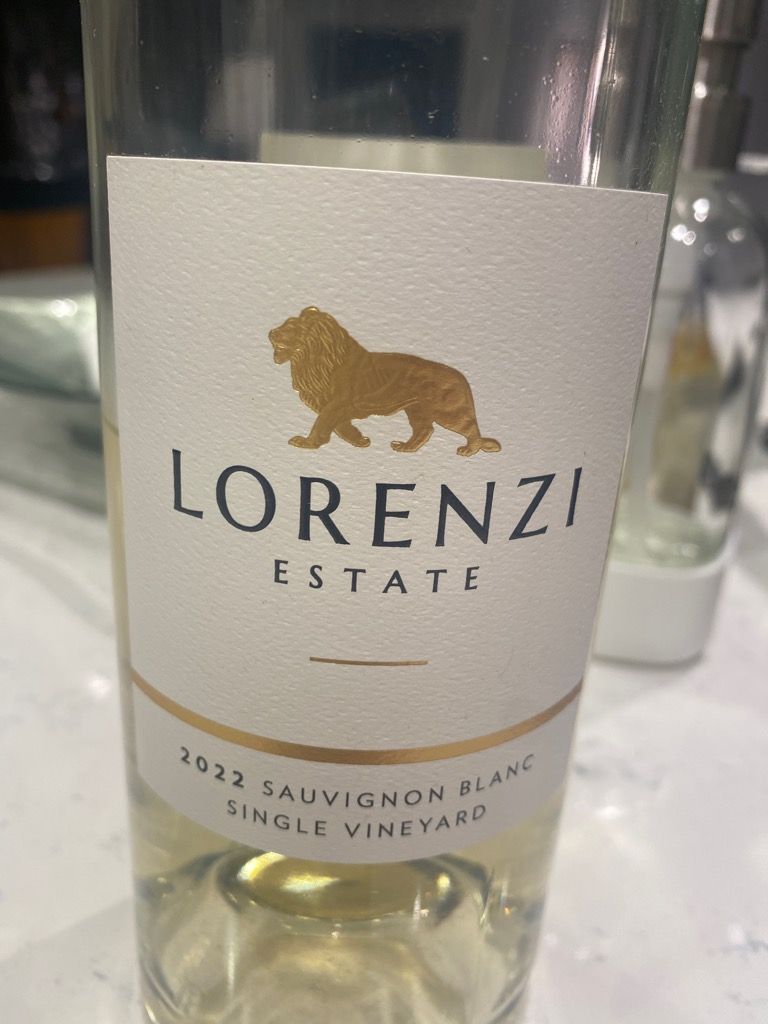 2022 Lorenzi Estate Chardonnay Dijon Clone 76, USA, California, South ...