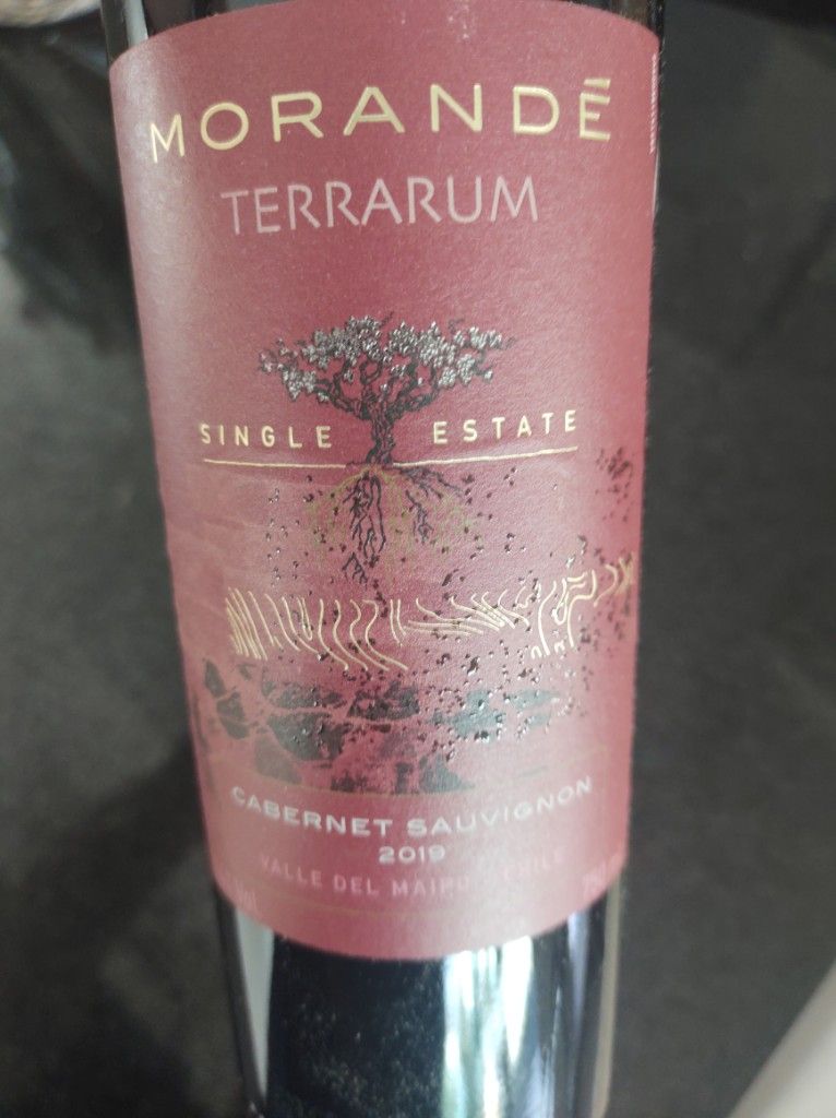 2019 Morandé Cabernet Sauvignon Terrarum Single Estate, Chile, Maipo ...