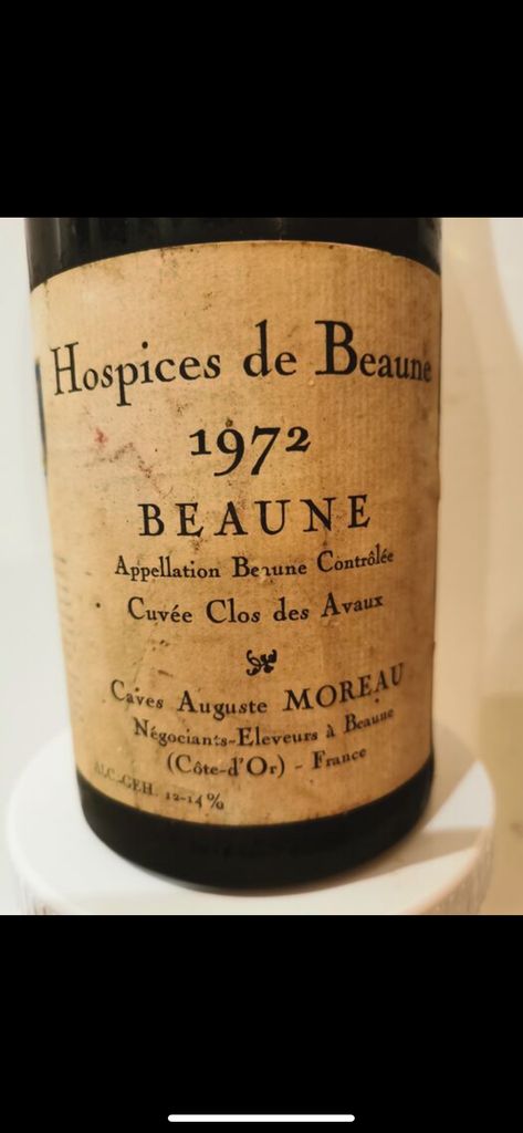 1975 Hospices de Beaune Beaune 1er Cru Cuvée Clos des Avaux, France ...