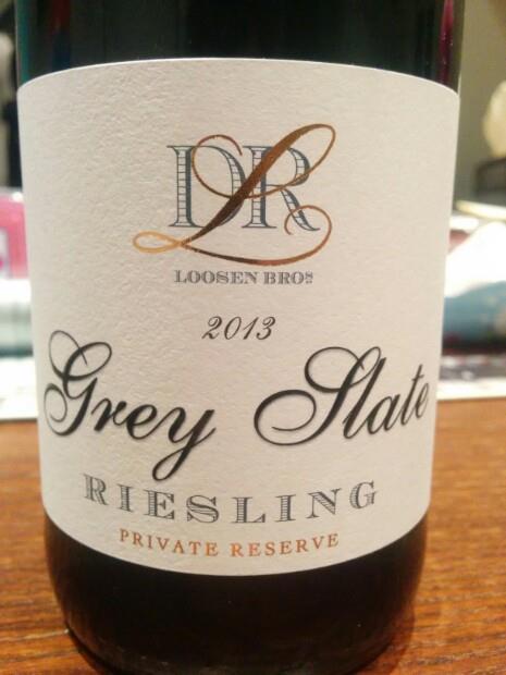 2009 Dr. Loosen Riesling Feinherb Grey Slate, Germany, Mosel Saar Ruwer - CellarTracker