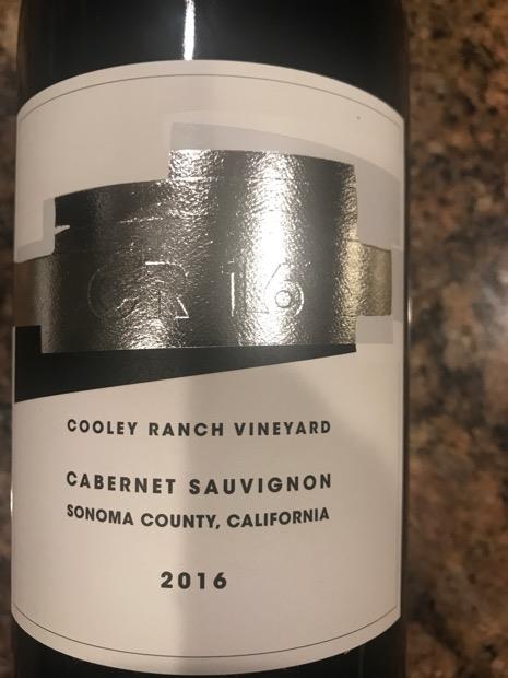 2016 Rowen Wine Cabernet Sauvignon Cooley Ranch, USA, California ...