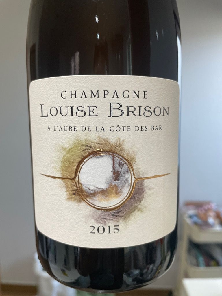 2015 Louise Brison Champagne À L'Aube de La Côte des Bar Brut Nature ...